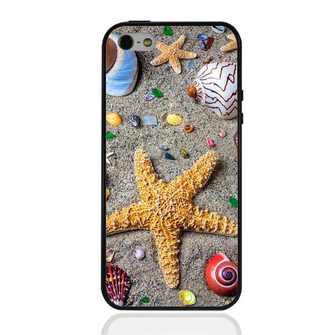 [grzxy6100011]simple Leisure Beach Starfish Shellfish Print Phone Case ...