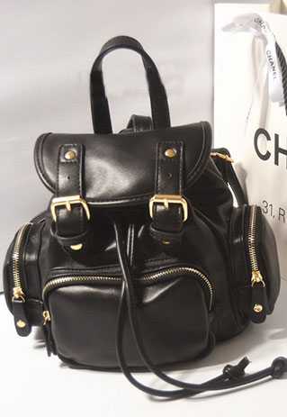 [grzxy6200049]british Style Simple Pure Color Backpack on Luulla