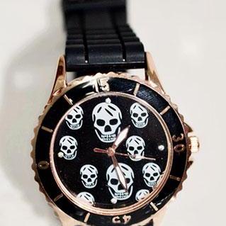 Punk Style Skull Print Watch For Lovers [grzxy61500008] on Luulla
